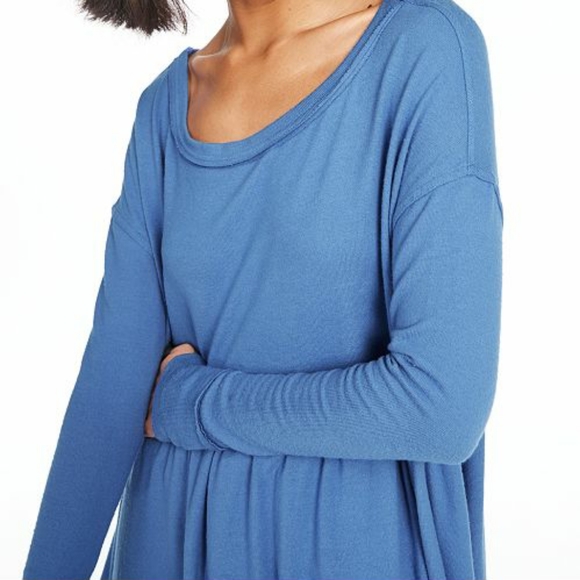 Free People | Tops | Free People Bluebelle Oversized Top Casual Nwt ...